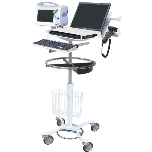 Omnimed® 350750 Laptop / Vital Signs Cart