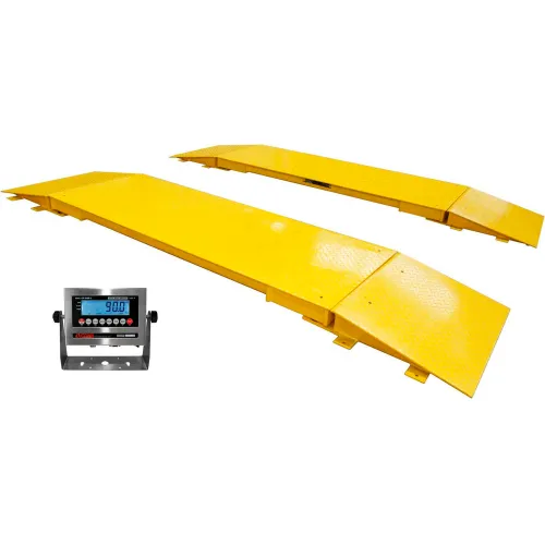 Optima OP-923 144" Heavy Duty Digital Axle Scale, 60,000 lb x 10 lb