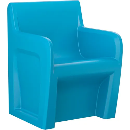Cortech® USA Sentinel Arm Chair with Ballast Door, Gangable, 24"W x 24 ...