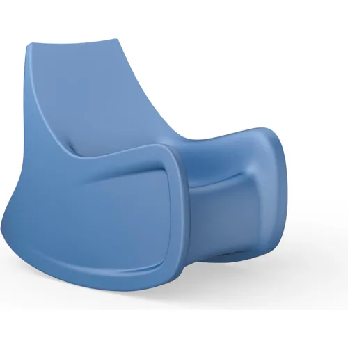 Cortech® USA Radial Rocker Rocking Arm Chair with Access Door, 30"W x ...