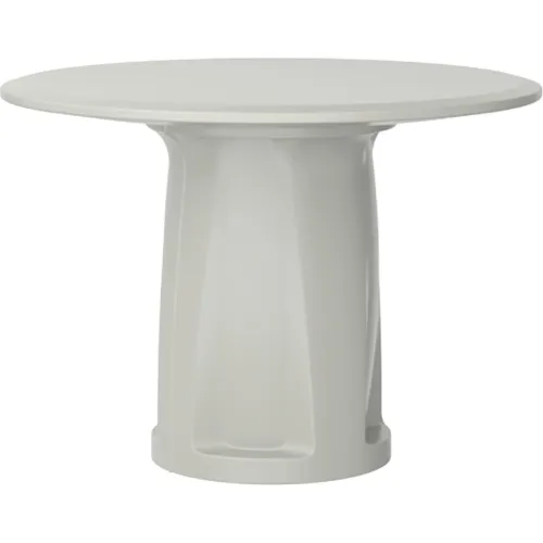 Cortech® USA Endurance™ 42" Round Cylinder Base Table, Stone Gray