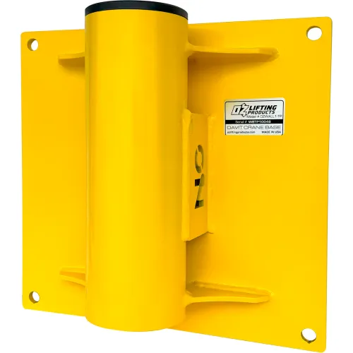 OZ Lifting Wall Mount Base For 1200 Lb. Tele-Pro Davit Cranes