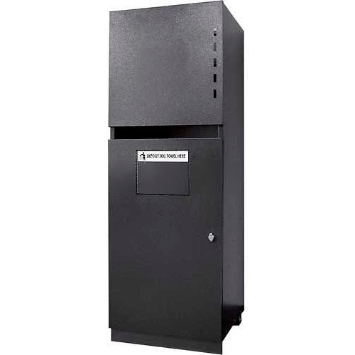 Penco® Towel Manager Locker, 54"Wx21"Dx69"H, Silver Vein, Assembled