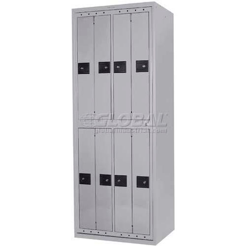 Penco® 8 Door Hanging Garment Locker W/Knob Lock,30-19/32"Wx21-7/16 ...