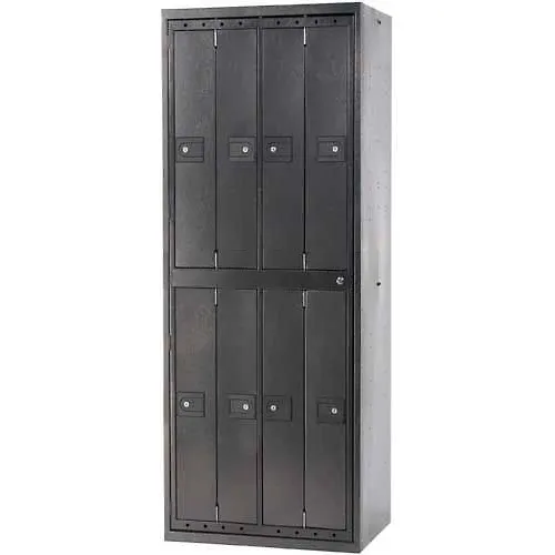 Penco® 8 Door Hanging Garment Locker, Cam Lock, 30-19/32"Wx21-7/16"Dx80 ...