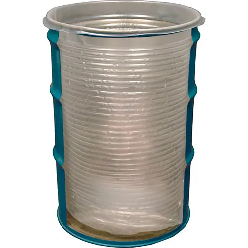 MOR Liners Accordion Rigid Drum Insert, 15 Mil Thick, 55 Gallon ...