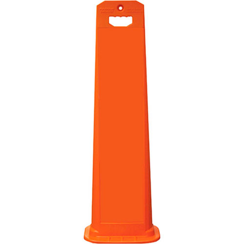 Plasticade 4100-O Vertical Panel Channelizer W/ Oversized Handle, Orange