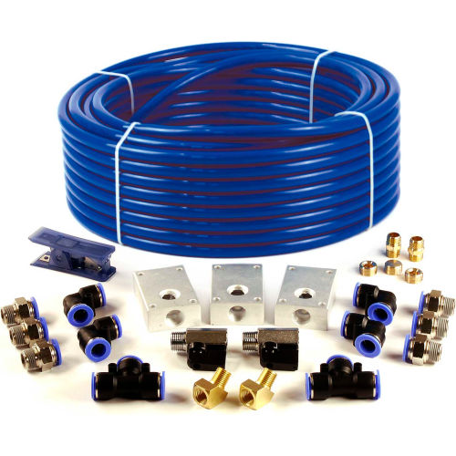 Primefit Air Piping System, 26-Piece Air Push To Connect Union with 1/2 ...