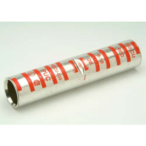 Penn-Union BBCU025, Copper Compress., Crimp Splice, Long Barrel Tin ...