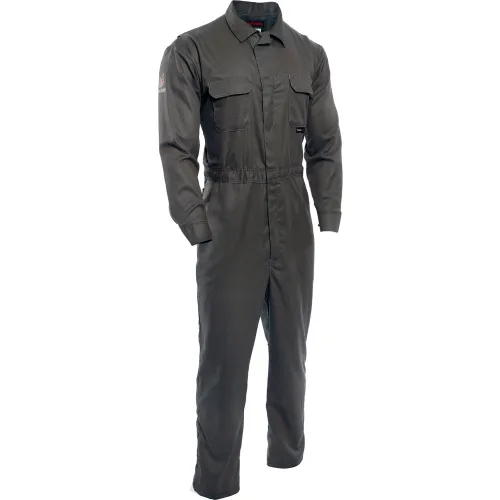DRIFIRE® 8 cal Flame Resistant Tecgen Select® Coveralls, L-LN, Gray ...