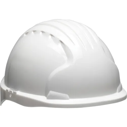 Evolution Deluxe Short Brim Hard Hat HDPE Shell, 6-Pt Suspension w ...