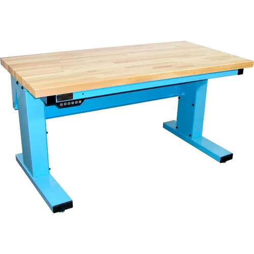 Pro-Line Millennium II Electric Adjustable Height Workbench, 72 x 30 ...
