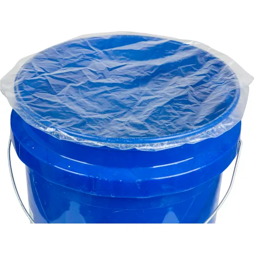 Global Industrial™ Elastic Bound Pail Cover, 5 Gallon, 4 Mil - Pkg Qty 100