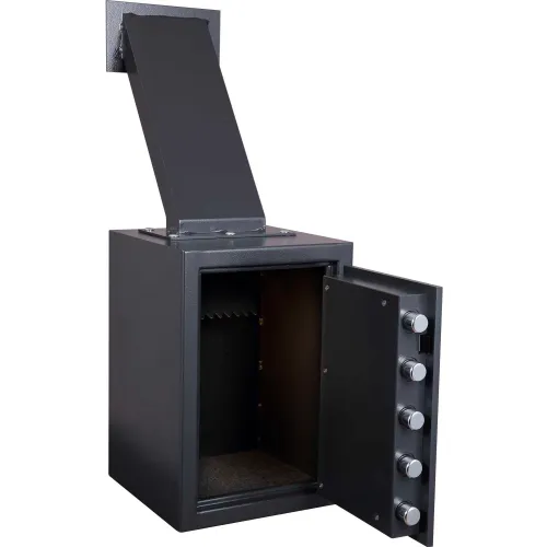 Protex Through-the-Wall Depository Safe With Drop Chute & Electronic ...