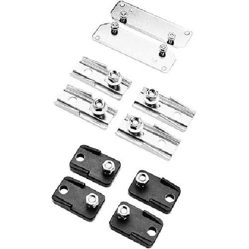 Hoffman CMFK Mounting Foot Kit, Qty 4, Fits Concept Enc, Steel/zinc