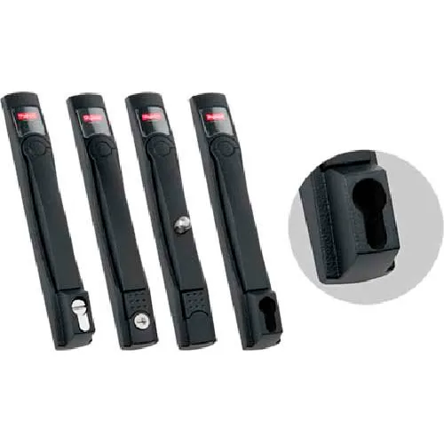 Hoffman PFHKBL Handle, Flush/ Keylocking, Fits Doors, Cast Zinc