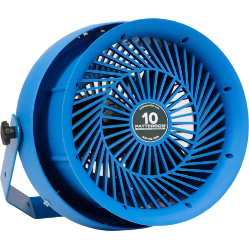 Patterson Fan 10" High Velocity Industrial Fan w/ Yoke Mount, 115V