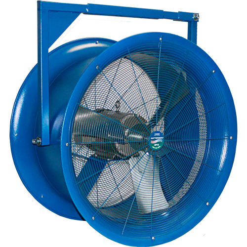 Patterson Fan 34" Industrial Drum Fan w/ Yoke Mount, 17,000 CFM, 3 HP ...