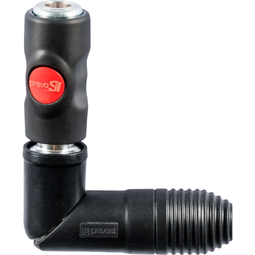 Prevost Prevo S1 Safety Swivel Quick Coupling - 1/4" Automotive Profile ...