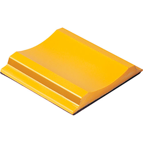 Pexco Rigid Temporary Raised Pavement Marker W/ Adhesive, 2-Way, Yellow ...