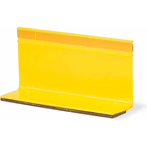 Pexco 4" Temporary Overlay Pavement Marker, 2-Way, Yellow - Pkg Qty 500