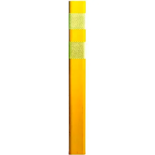 Pexco FG300 36" Traffic Channelizer Post, Polyethelene, Yellow