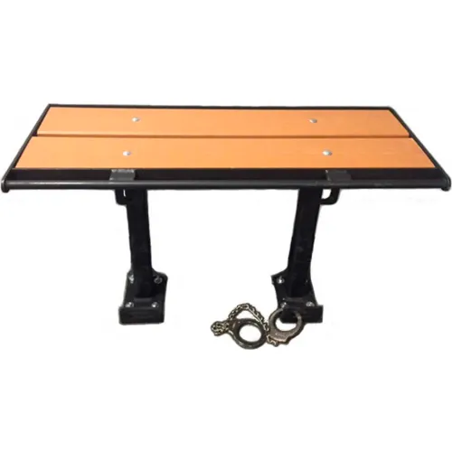 Prisoner Bench 5-ft.Composite Lumber Seating with Steel Frame, Without ...