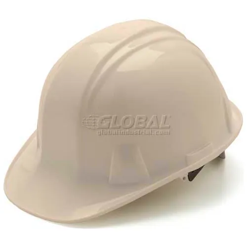 White Cap Style 6 Point Snap Lock Suspension Hard Hat - Pkg Qty 16