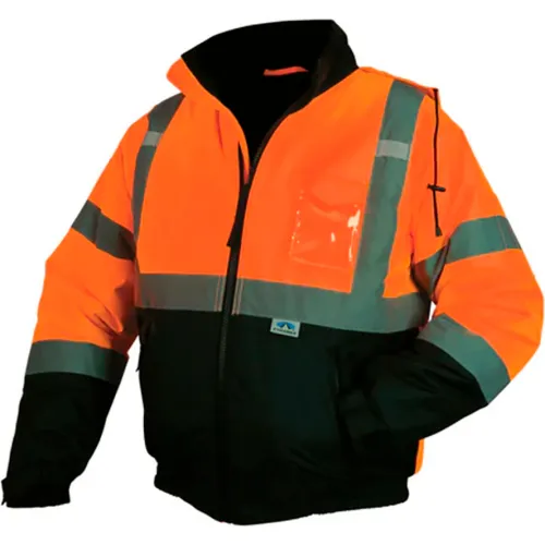 Pyramex® RJ32 Hi-Vis Waterproof Bomber Jacket, Type R, ANSI Class 3 ...