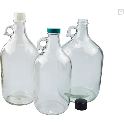 Qorpak® 128oz Clear Jug w/38-400 Neck Finish jug only, 4PK