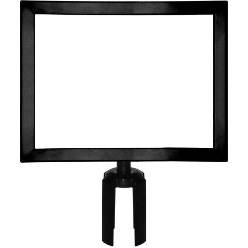 Horizontal Heavy Duty Sign Frame, Black, 11" x 14"