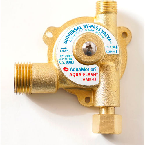 AquaMotion Aqua-Flash® Universal Bypass Valve Kit, Bronze