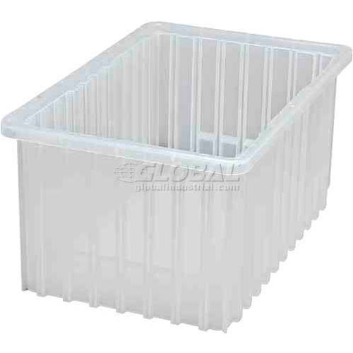 Global Industrial™ Clear-View Dividable Grid Container DG92080CL - 16-1 ...