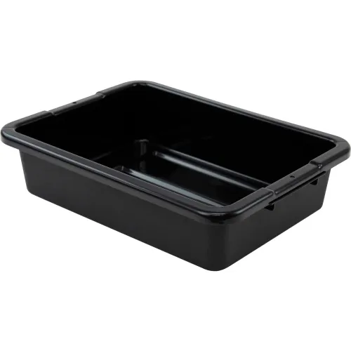 Quantum Airport Style Bussing Tub, 20"L x 15"W x 5"H Ribbed Bottom Bus ...