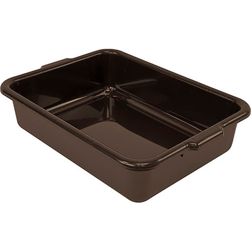 Quantum Bussing Tub, 21"L x 15"W x 5"H Flat Bottom Bus Box ...