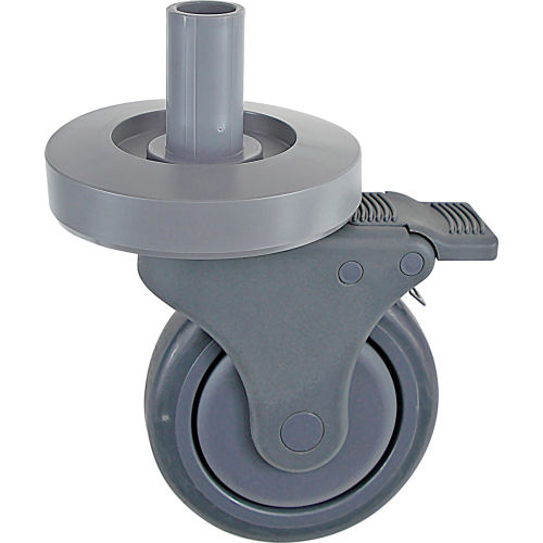 Quantum Millenia™ Caster Kit, Set Of 4 Swivel Polymer Casters, Donut ...