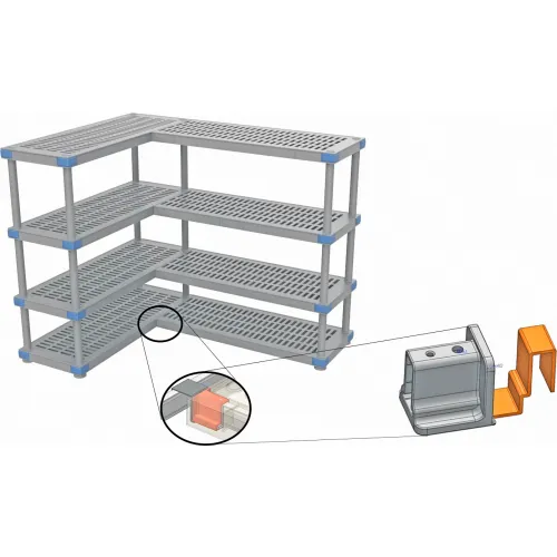 Quantum Millenia™ Shelving S-Hook, Pack Of 4