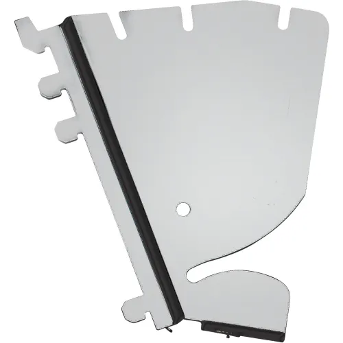 Quantum® Partition Wall Hanging Bracket, Adjustable Angle, Chrome, Pack ...