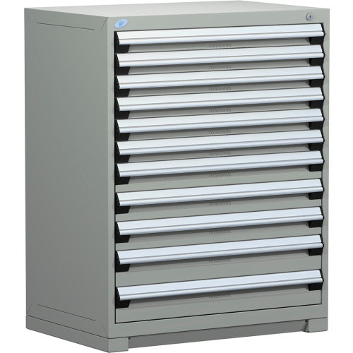 Rousseau Metal Heavy Duty Modular Drawer Cabinet 11 Drawer Counter High ...