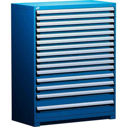 Rousseau Metal Heavy Duty Modular Drawer Cabinet 15 Drawer Full Height ...