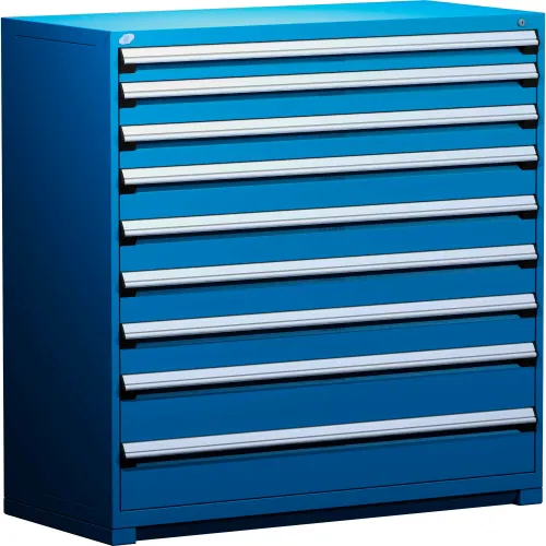 Rousseau Metal Heavy Duty Modular Drawer Cabinet 9 Drawer Full Height ...