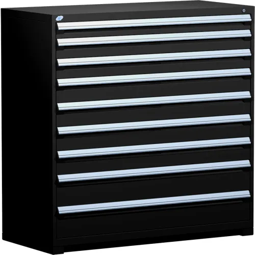 Rousseau Metal Heavy Duty Modular Drawer Cabinet 9 Drawer Full Height ...