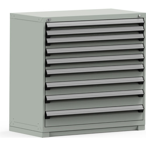 Rousseau Metal Heavy Duty Modular Drawer Cabinet 9 Drawer Counter High ...