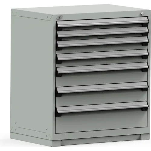 Rousseau Modular Storage Drawer Cabinet 36x24x40, 7 Drawers (4 Sizes) w ...