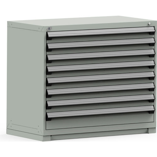 Rousseau Modular Storage Drawer Cabinet 48x24x40, 8 Drawers (2 Sizes) w ...