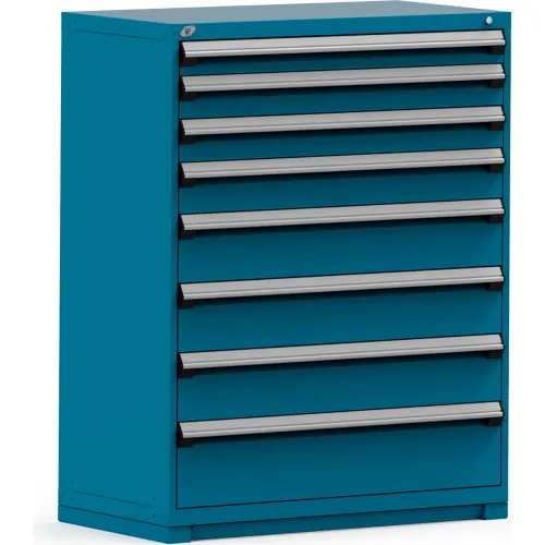 Rousseau Modular Storage Drawer Cabinet 48x24x60, 8 Drawers (5 Sizes) w ...
