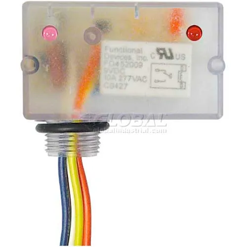 RIB® Enclosed Relay/AC Sensor RIBHX24BF-N4, 20A, SPST-NO, 24VAC/DC ...