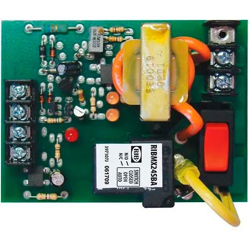 RIB® Panel Internal Current Sensor W/Relay RIBMX24SBA, 4", Adj., 20A,NO ...