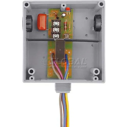RIB® T Style Relay RIBT2401D, Enclosed, Hi/Low Sep. 10A, DPDT, 24VAC/DC ...