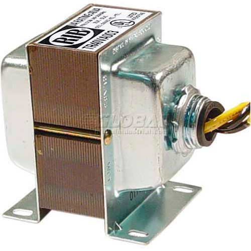 RIB® Transformer TR40VA003, 40VA, 24-24V, Single Hub, Foot Mount